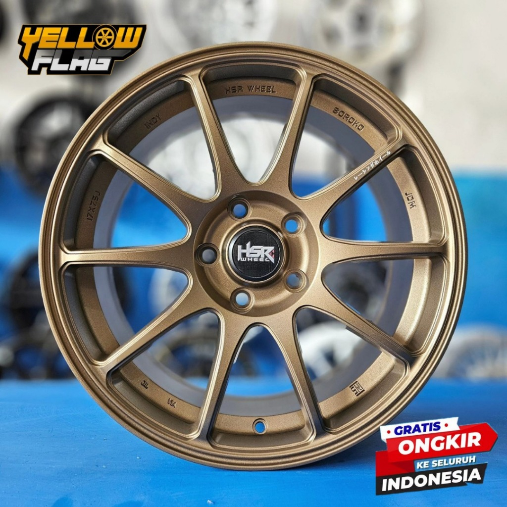 Jual VELG MOBIL TERBARU RING 18 HSR BOROKO INDY R18X8 PCD 5X114 FOR XPANDER MAZDA CIVIC ...