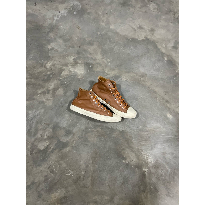 Jual Converse CT HI Brown Leather | Shopee Indonesia