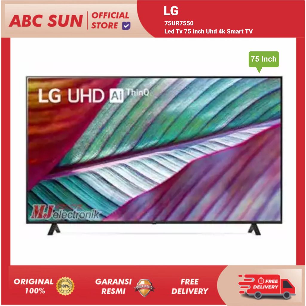 Jual LG 75UR7550PSC Led Tv 75 Inch Uhd 4k Smart Tv HDR10 Magic Remote ...