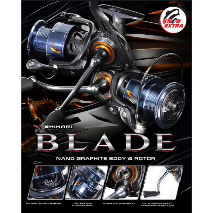 Jual NEW REEL PANCING SHIKARI by Daido BLADE SPINING SW SALT WATER Free ...