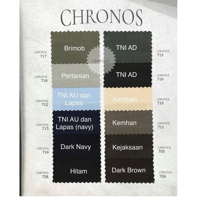 Jual Kain Seragam CHRONOS Semi Wol PDH PDU Kejaksaan, TNI, BRIMOB ...
