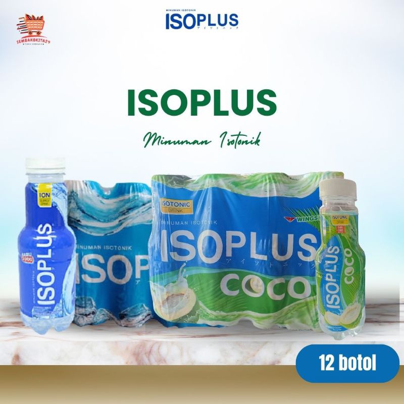 Jual Isoplus Original / Coco 350 Ml 1 Slop Isi 12 Botol | Shopee Indonesia