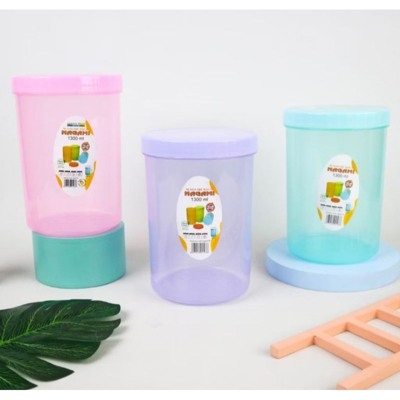 Jual Toples Makan /Toples Nagami S Dan M /Toples Plastik Polos Sealware ...