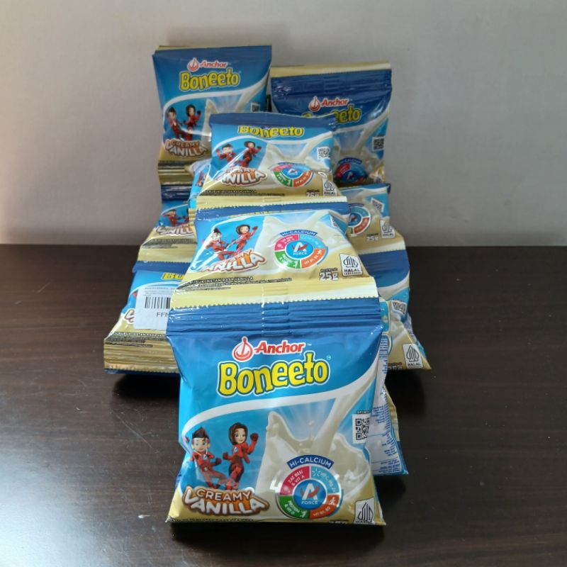 Jual Susu anak Anchor Boneeto 10 sachet varian cokelat dan vanilla exp ...
