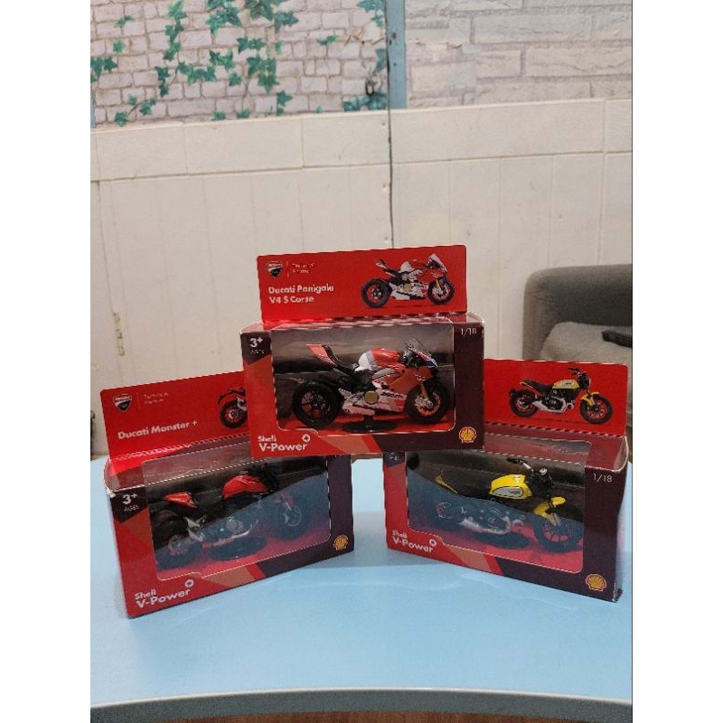 Jual diecast shell v power ducati panigale v4 s corse scrambler ducati ...