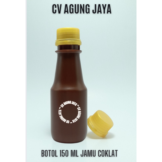 Jual Botol 150 ml Jamu Cair / Botol Hdpe / Botol Hdpe Food / Botol Jamu ...