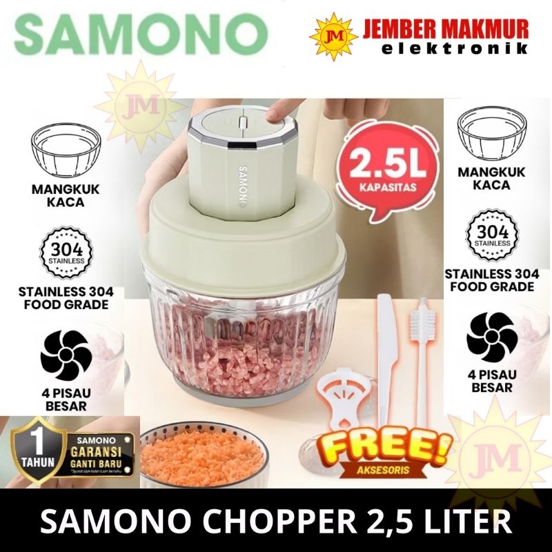 Jual SAMONO CHOPPER 2,5 LITER GARANSI 1 tahun RUSAK GANTI BARU BY ...