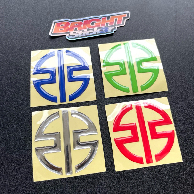 Jual Sticker Stiker Emblem Kawasaki H2R Logo Kawasaki H2R Timbul ...