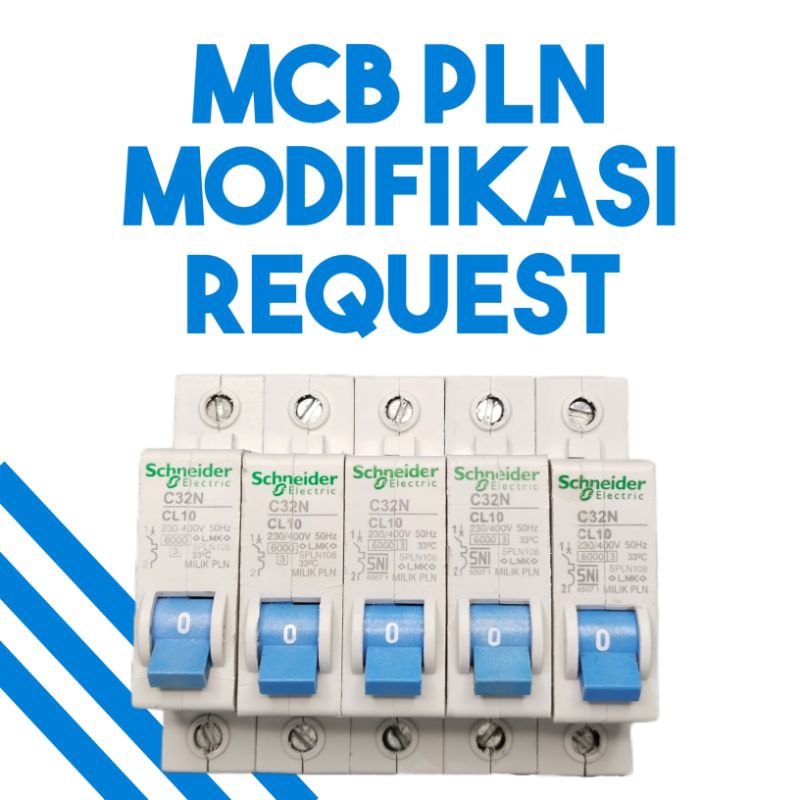 Jual MCB SCHNEIDER PLN Modif Amper Bisa Request Di Jamin Berkualitas ...