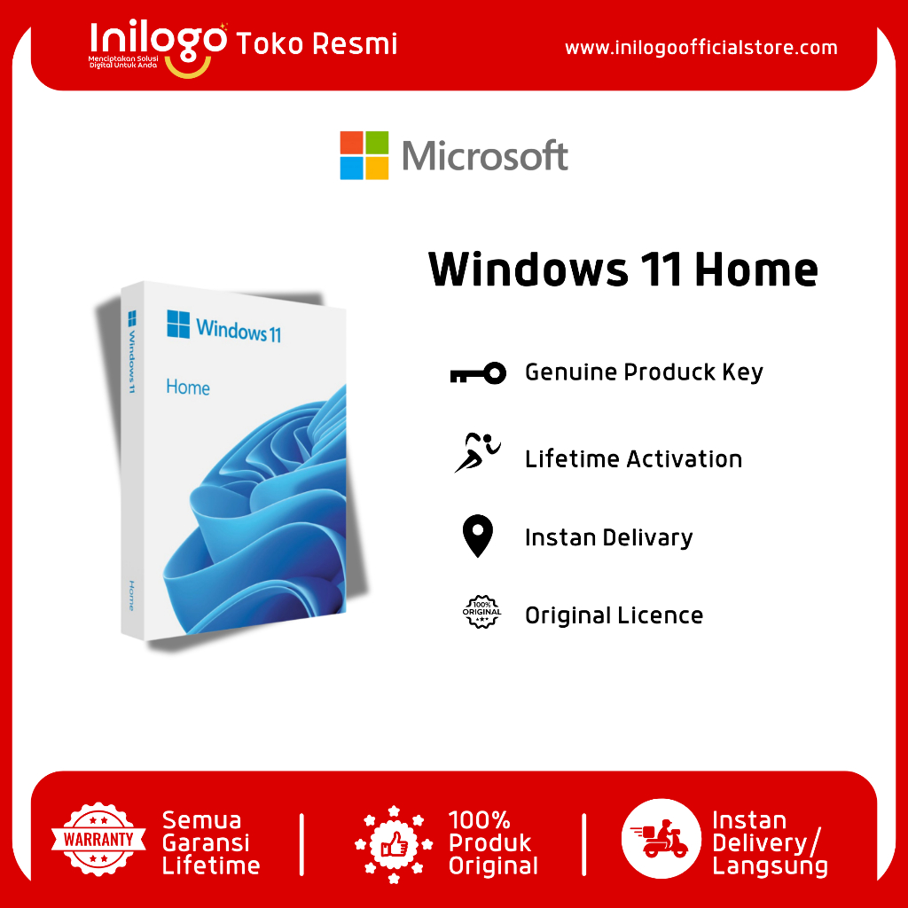 Jual Windows 11 Home Original Key Lifetime | Shopee Indonesia