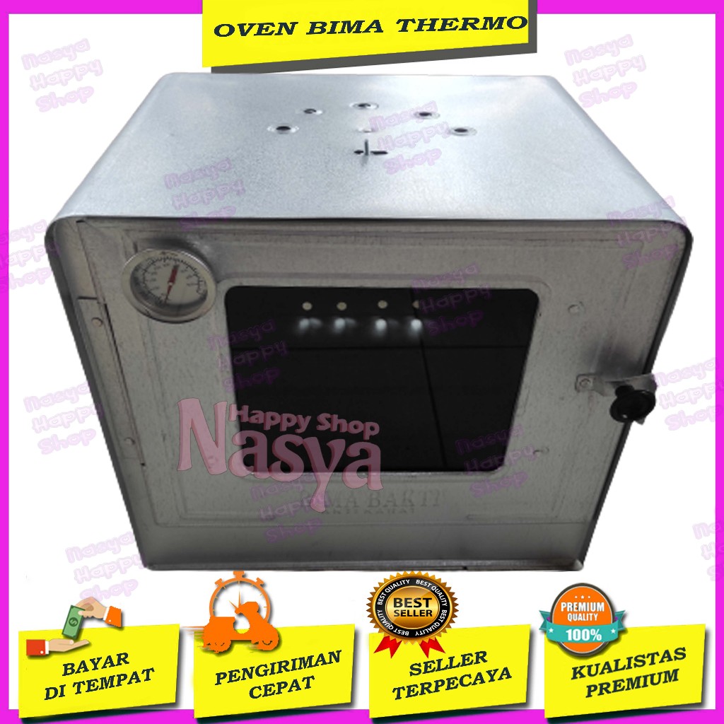 Jual Oven Bima Jumbo Ukuran 42 Oven Tangkring Dengan Thermometer Oven ...