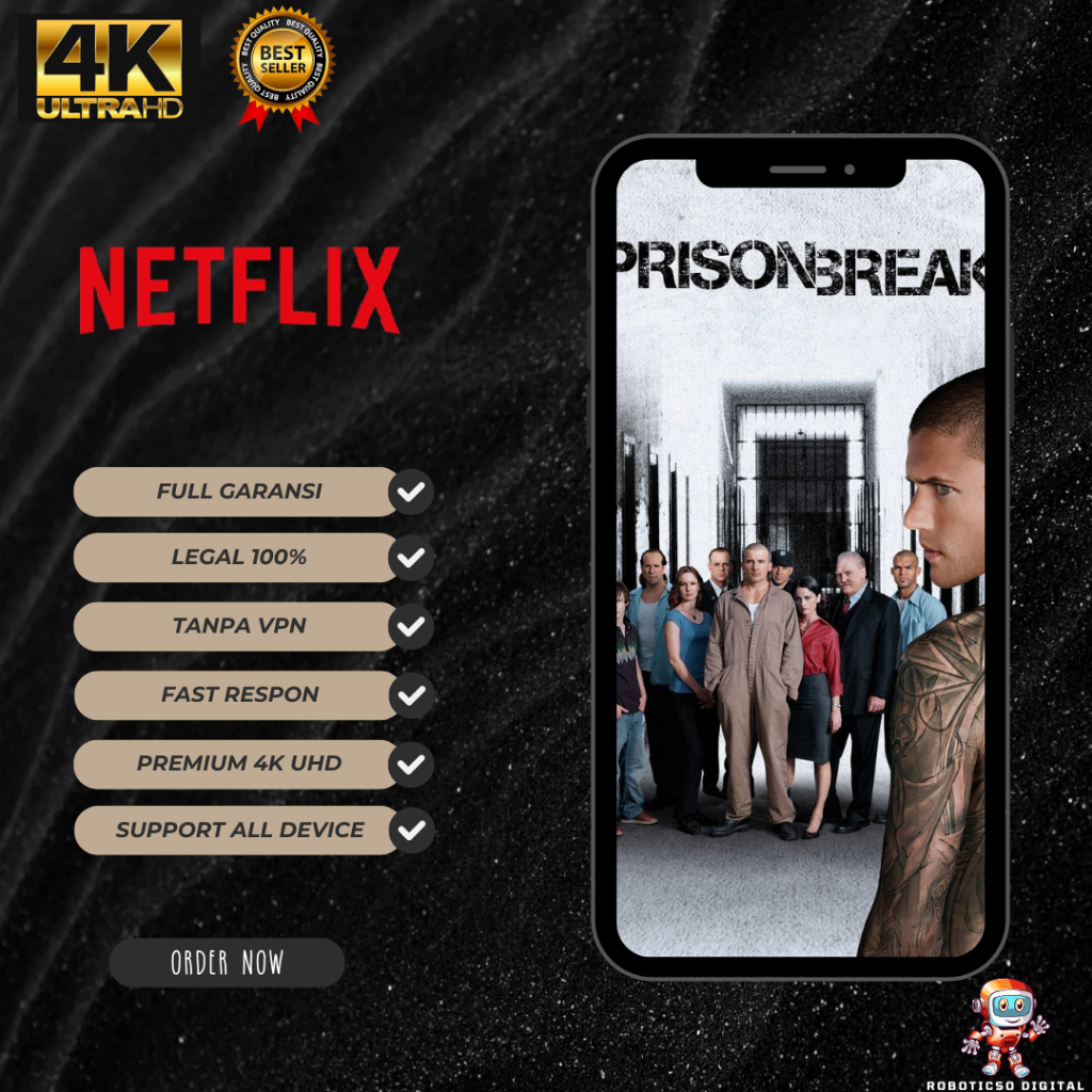 Jual NETFLIXXX PREMIUM 4K UHD FULL GARANSI | Shopee Indonesia