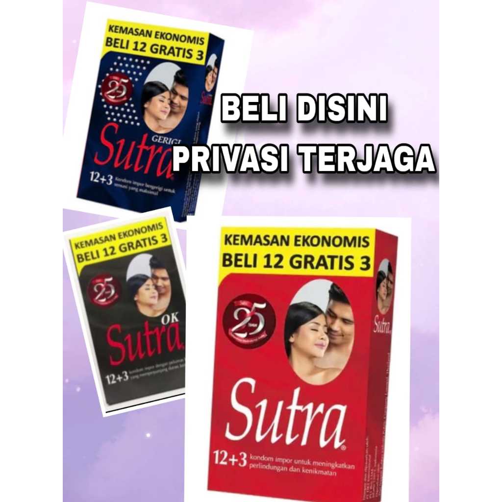 Jual (PRIVASI TERJAGA) KONDOM SUTRA ORIGINAL / PRIVASI KIRIM AMAN ...