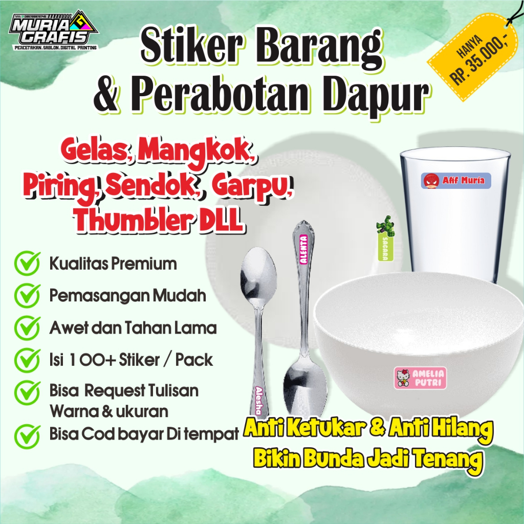 Jual STIKER BARANG | STIKER GERABAH | STIKER PERABOT | Shopee Indonesia