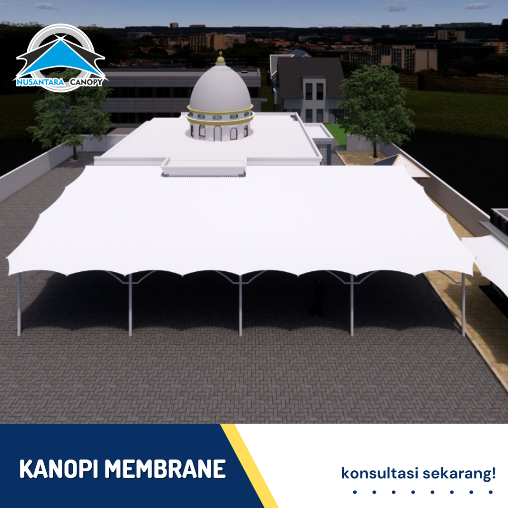Jual Kanopi Membrane bergaransi - canopy atap membrane - tenda membran ...
