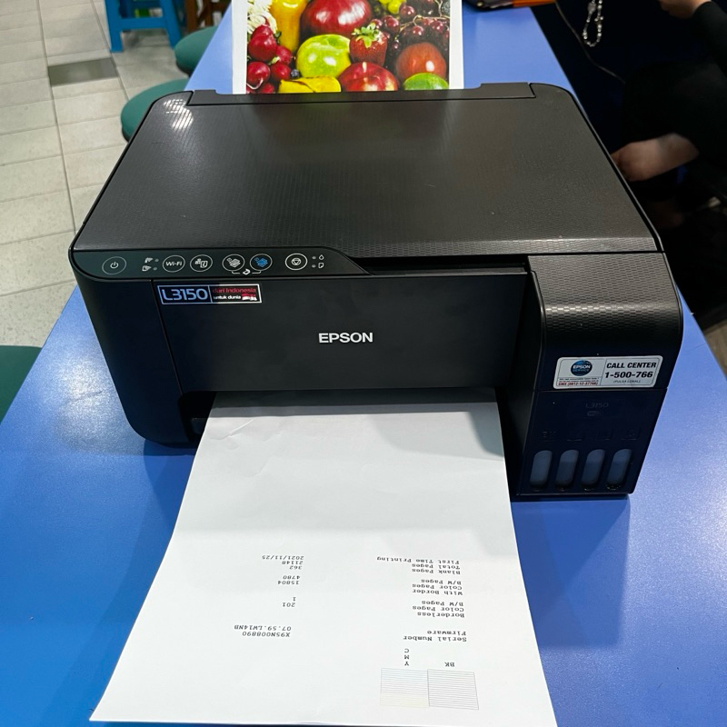 Jual printer Epson L3150 print scan copy WIFI | Shopee Indonesia