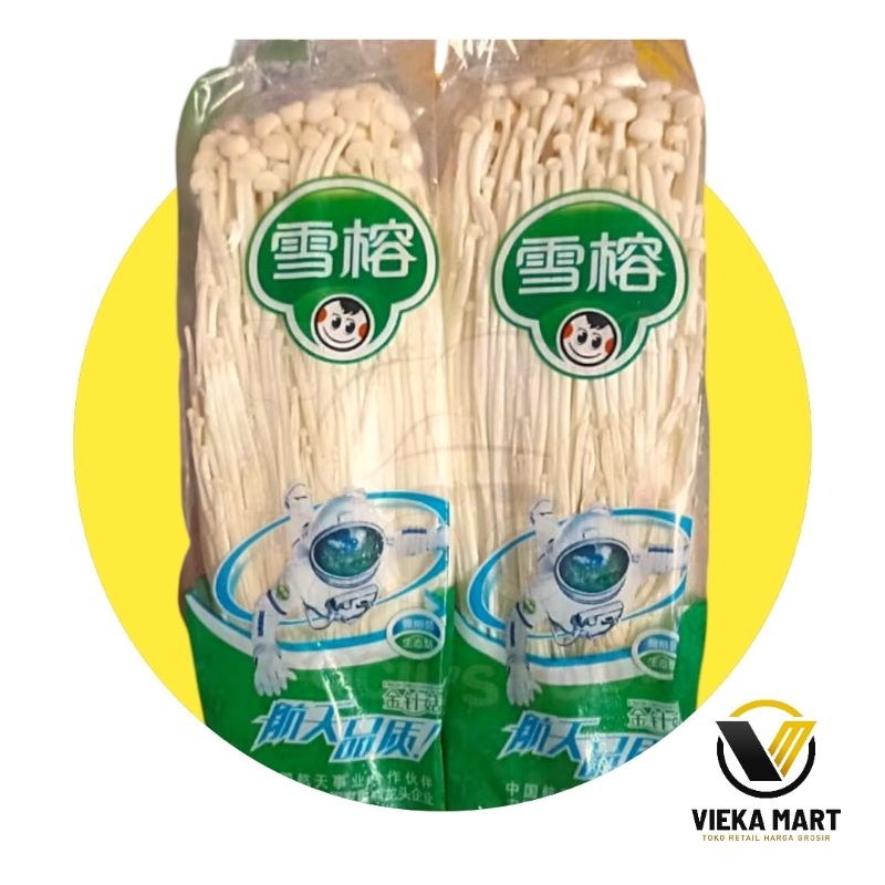 Jual Jamur Enoki | Mushroom Enoki 100g (Satuan) | Shopee Indonesia