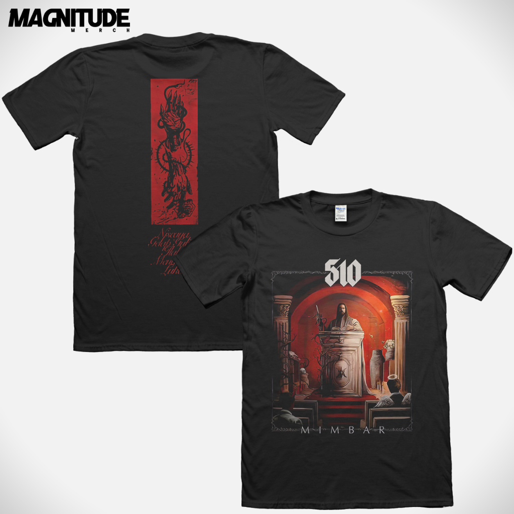 Jual Magnitude T-Shirt Band 510 - "MIMBAR" | Kaos musik | Kaos band ...