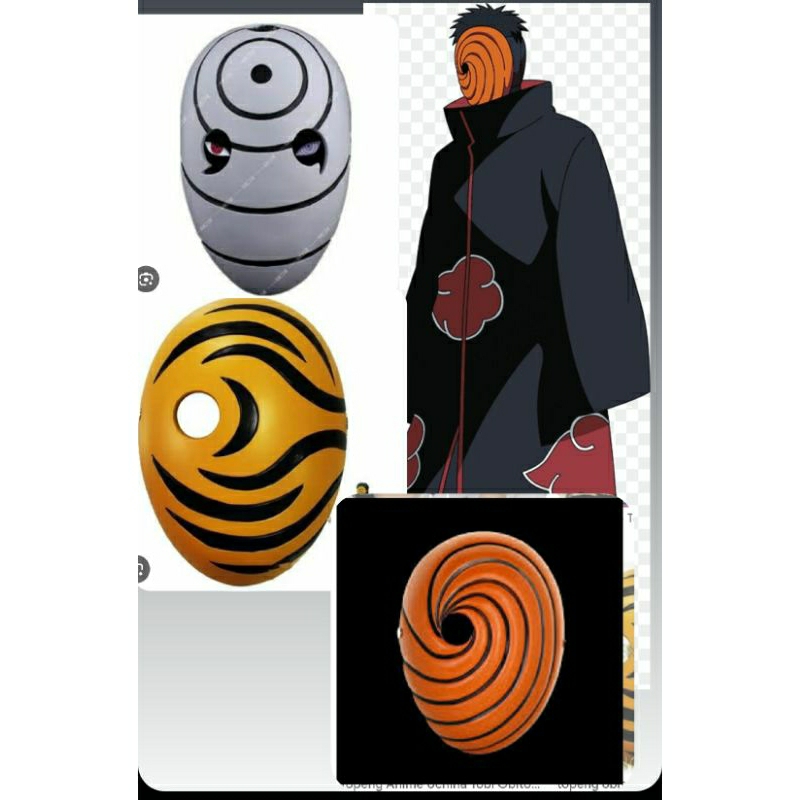 Jual topeng/mask Obito Uchiha, Naruto, cosplay Naruto. | Shopee Indonesia
