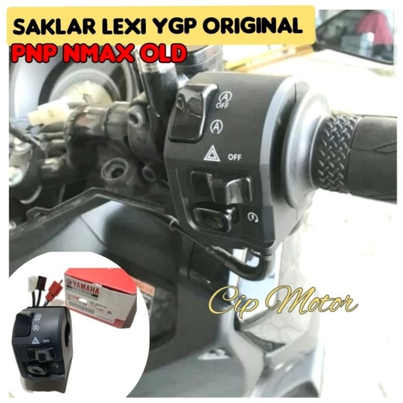 Jual Saklar LEXI PNP Nmax Hazard Cut Off Engine Original YGP | Shopee ...