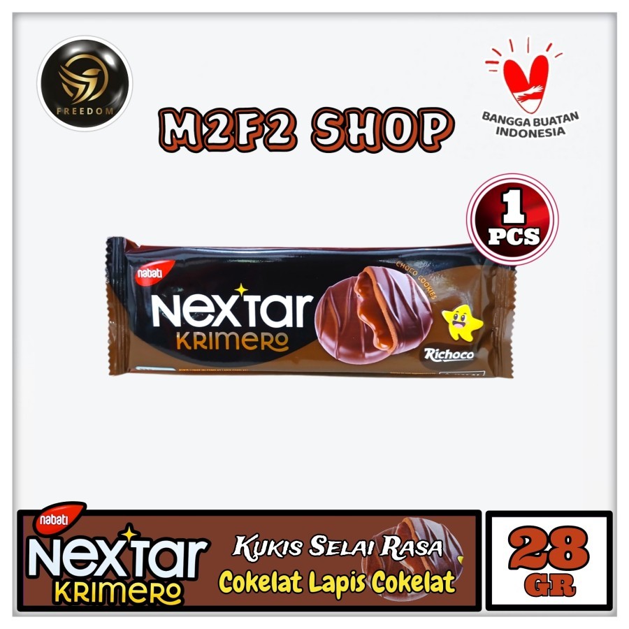 Jual Nabati Nextar Krimero Richoco | Biskuit Lapis Cokelat - 28 gr ...