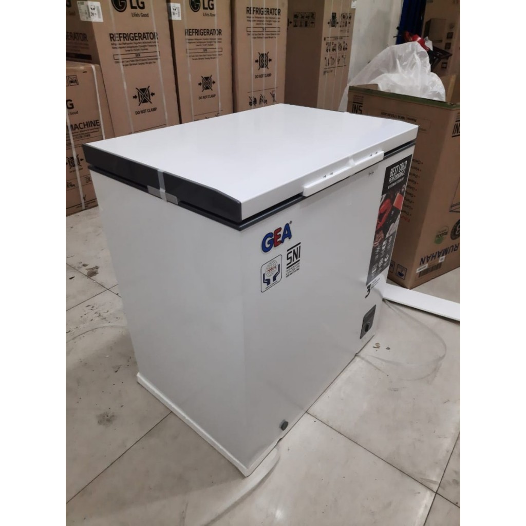 Jual GEA Chest Freezer Box 210 Liter AB-208-R / AB 208 R / AB 208R ...