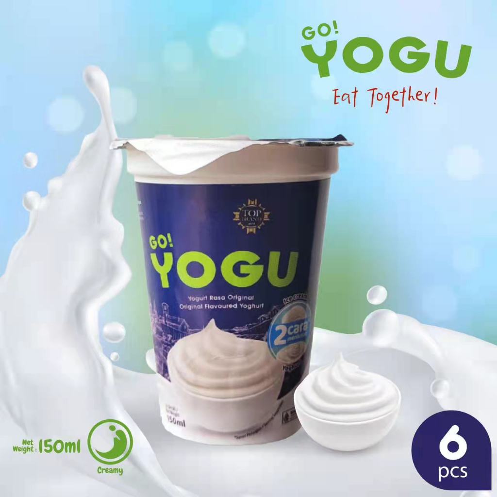 Jual Go Yogu Ice Cream yoghurt Rasa Original eskrim yoghurt Segar 150ml ...