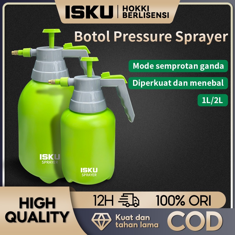 Jual ISKU Pressure Sprayer 1L/2L Botol Semprotan Tanaman Manual /alat ...