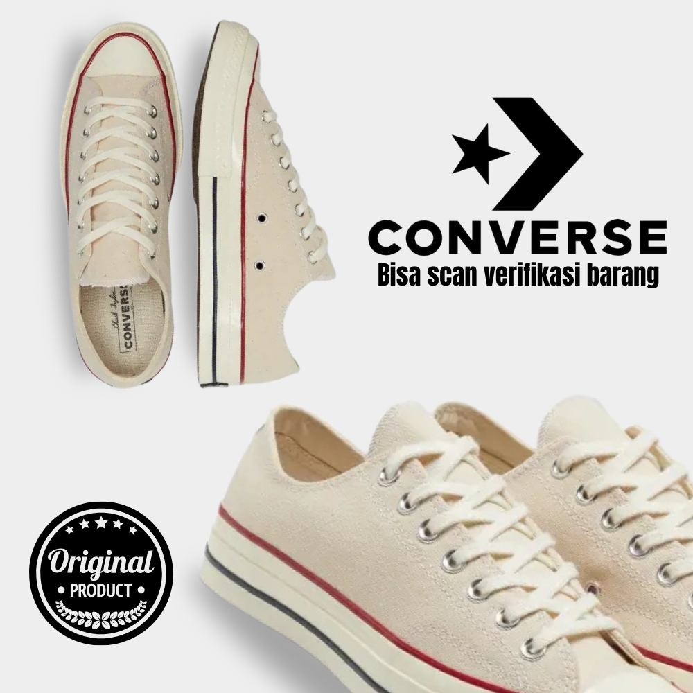 Jual [Konter Jepang ] Sepatu Converse Chuck 70s Krem White 100% BNIB ...