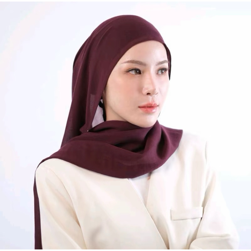 Jual SYILA - Premium Arabian Voal l Turkey Voile Pashmina l Nyaman ...