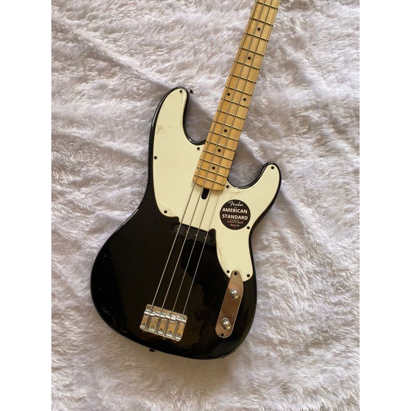 Jual Bass Fender model mustang Black custom | Shopee Indonesia