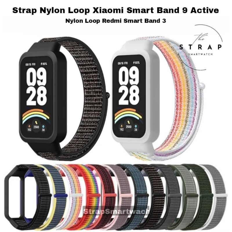 Jual Strap Xiaomi Smart Band 9 Active Tali Xiaomi Smartband 9 Active Model Nylon Loop | Shopee ...