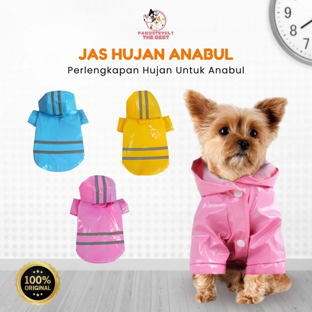 Jual JAS HUJAN ANJING KUCING - Jas Hujan Anjing Kucing Tahan Air ...