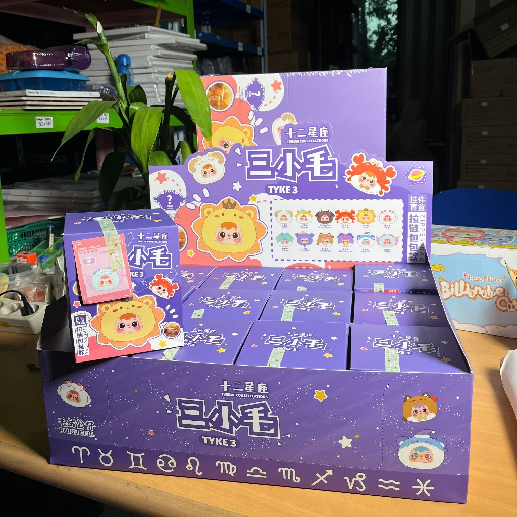 Jual Zipper Bag Zodiac / Twelve Constellations Series TYKE 3 / 12 ...