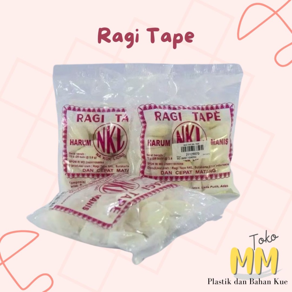 Jual Ragi tape NKL Original | Ragi Fermentasi | Pakan Semut Jepang ...
