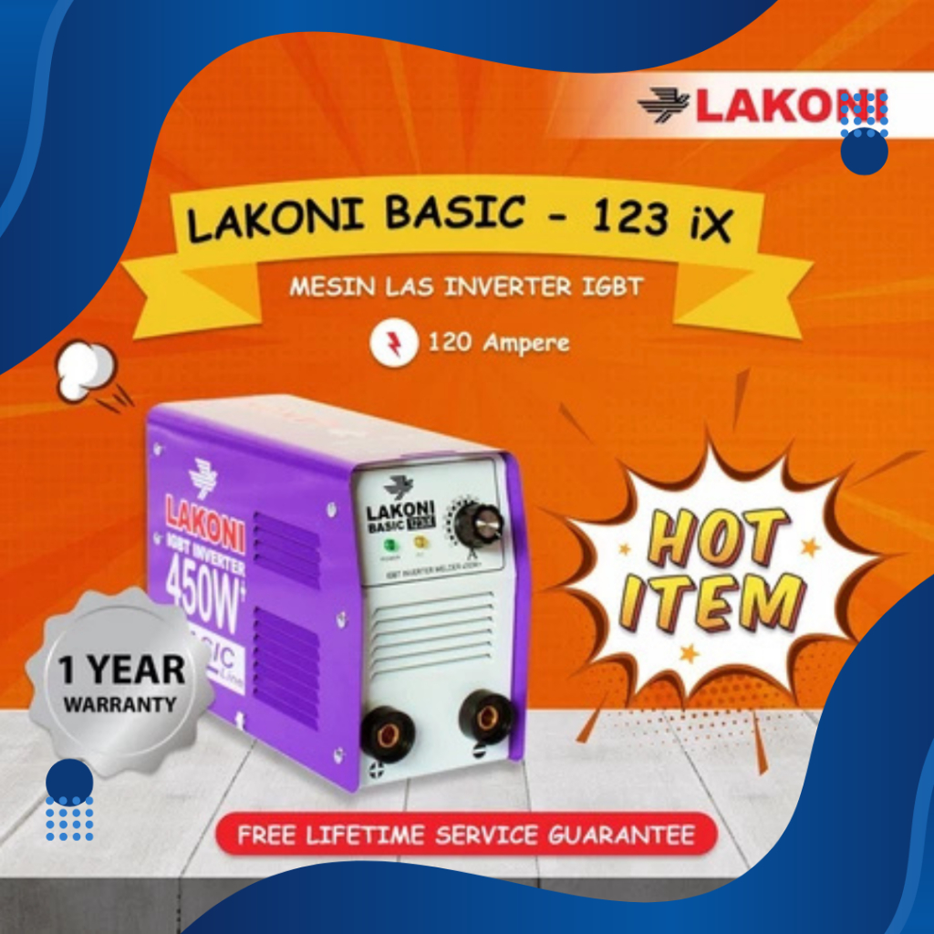 Jual Mesin Travo Las Listrik Inventer 450 Watt Lakoni Basic 123 IX ...
