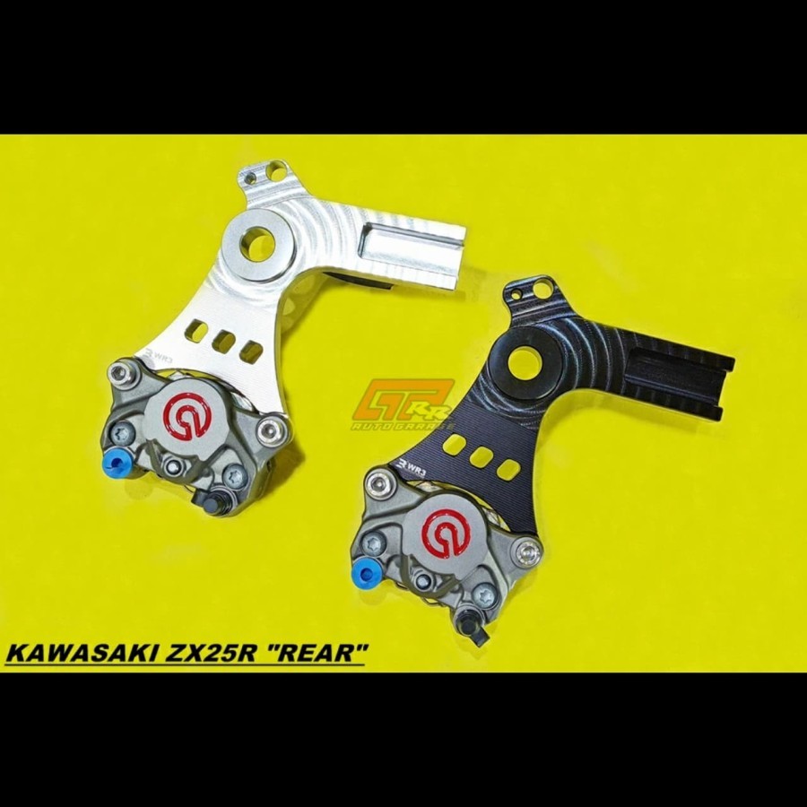 Jual Bracket Kaliper WR3 Belakang 2 Piston Kawasaki ZX25R ZX25RR ...