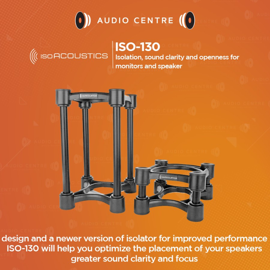 Jual IsoAcoustics Iso Acoustics ISO-130 ISO130 Stand Isolation Speaker | Shopee Indonesia