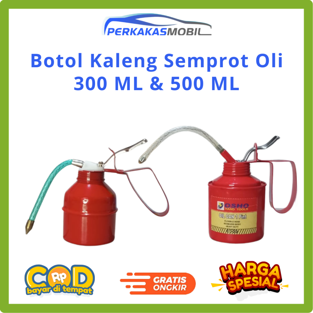 Jual Pot Botol Kaleng Pompa Semprot Semprotan Oli 300ml dan 500ml Oil ...