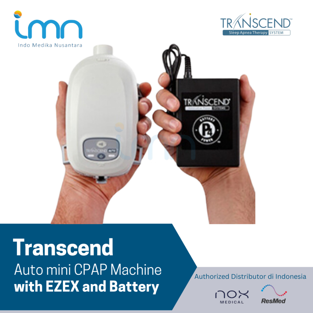 Jual Transcend Auto mini CPAP Machine with EZEX and Battery | Shopee ...