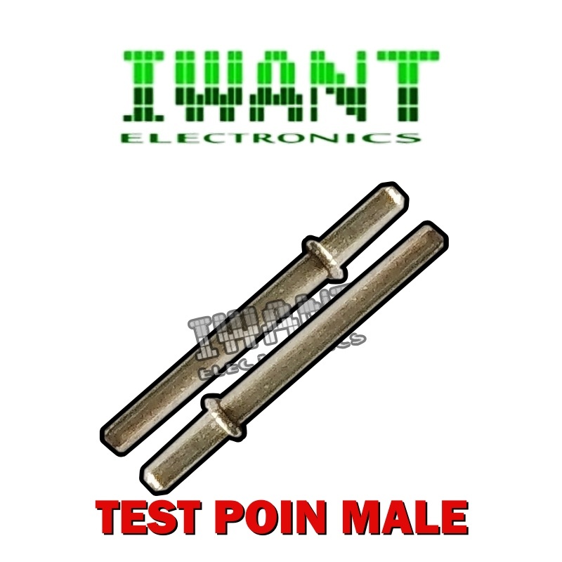 Jual TEST POINT MALE 1MM X 12.7MM TERMINAL PIN TEST POIN JARUM TES POIN ...