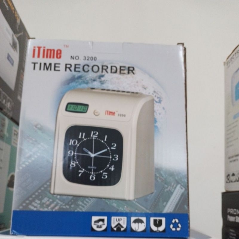 Jual MESIN ABSENSI i time 3200- ABSEN KARTU/CHECK CLock i time 3200 ...