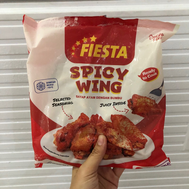 Jual Fiesta Chicken Spicy Wings / Spicy Chick 400gr | Shopee Indonesia