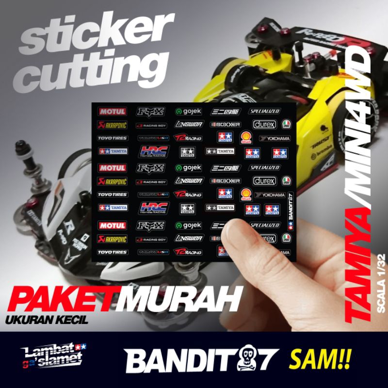 Jual sticker tamiya sponsor motul dll, kece | Shopee Indonesia