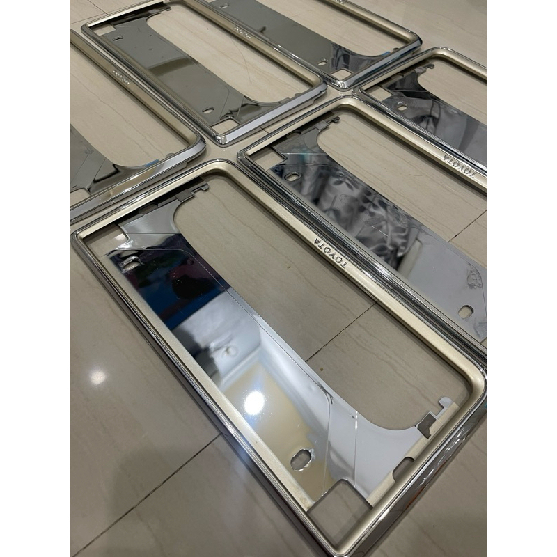 Jual PROMO frame plat jdm toyota original japan murah | Shopee Indonesia