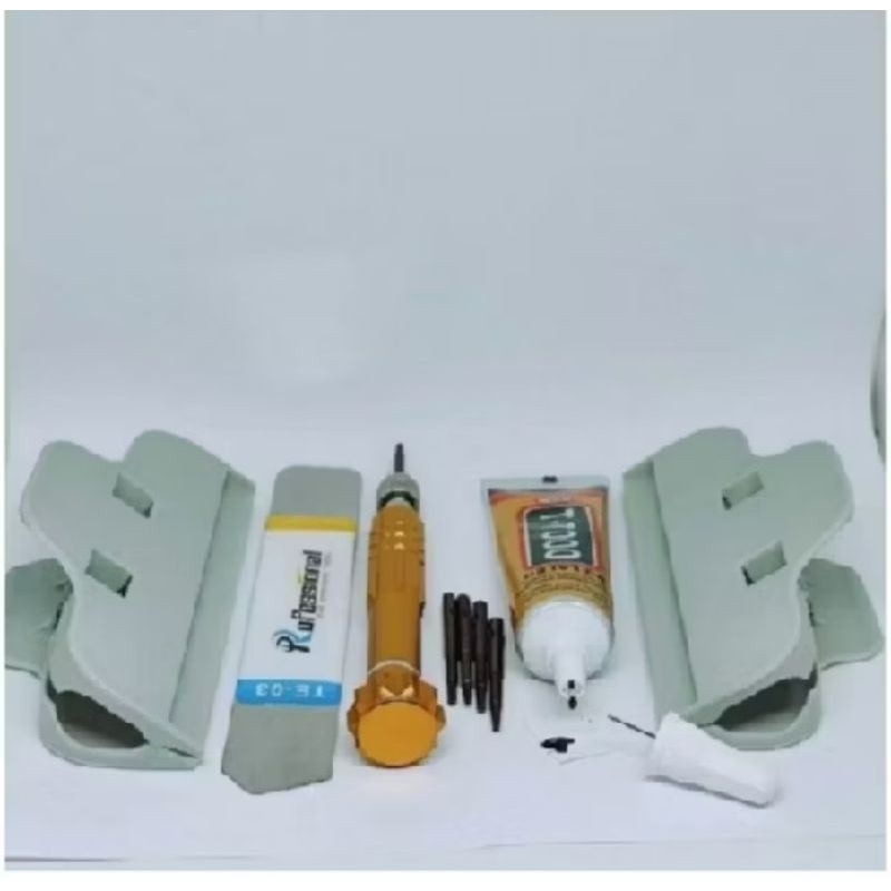 Jual PAKET KOMPLIT ALAT BONGKAR HP OBENG SET 5 IN 1 + CONGKELAN LCD ALAT PENJEPIT DAN LEM T7000 ...