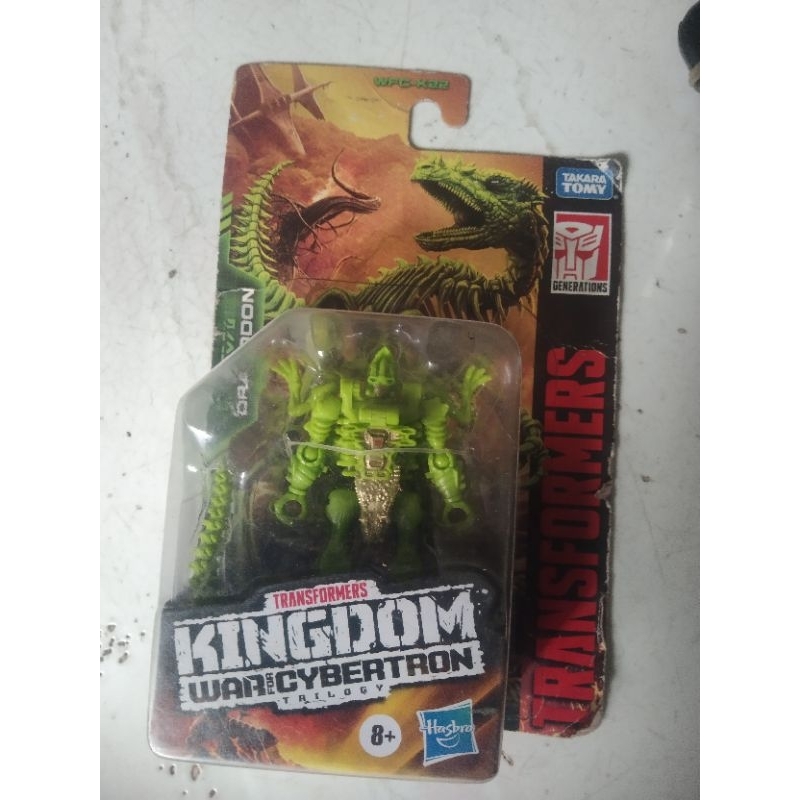 Jual transformers kingdom war for cybertron dracodon Hasbro | Shopee ...