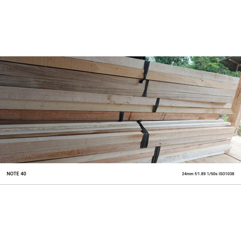 Jual KASO KAYU RENG BALOK 3X3CM X 100CM ISI 10 BATANG SOLID SERUT HALUS ...