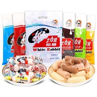Jual Camilan Candy Impor Shanghai Permen Susu Krim Kelinci Putih ...