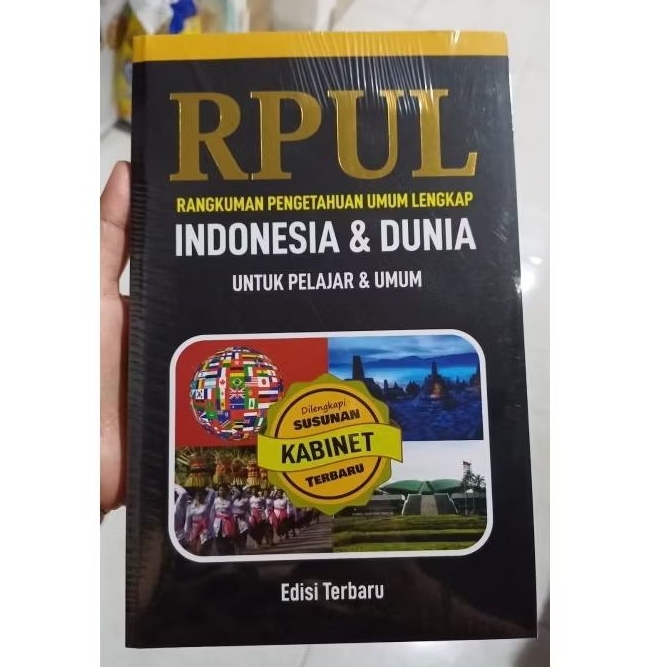 Jual RPUL INDONESIA DAN DUNIA DILENGKAPI KABINET TERBARU 2024 - 2029 ...